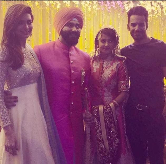 Aarya Babbar marries Jasmine Puri, see photos of newlyweds ...