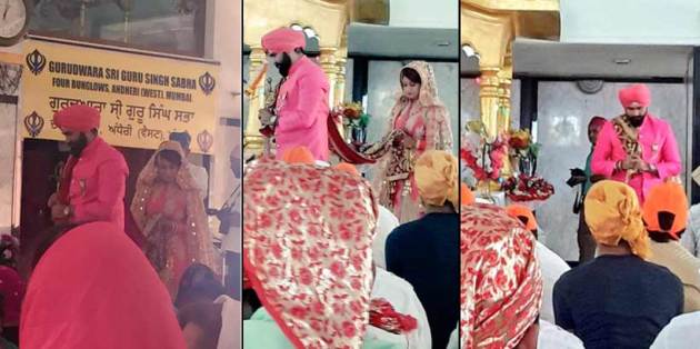 Aarya Babbar marries Jasmine Puri, see photos of newlyweds ...