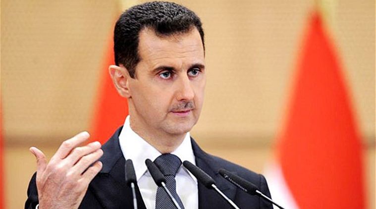 Syria’s President Bashar al-Assad gives Eid prayers near seized Islamic ...