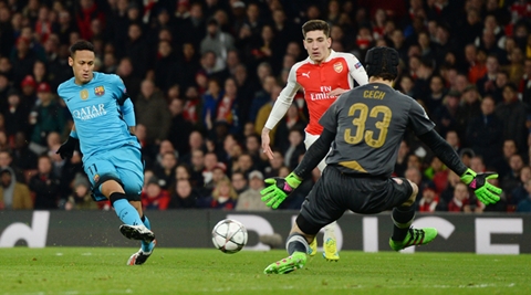 Arsenal were not clinical enough in Champions League defeat to ...
