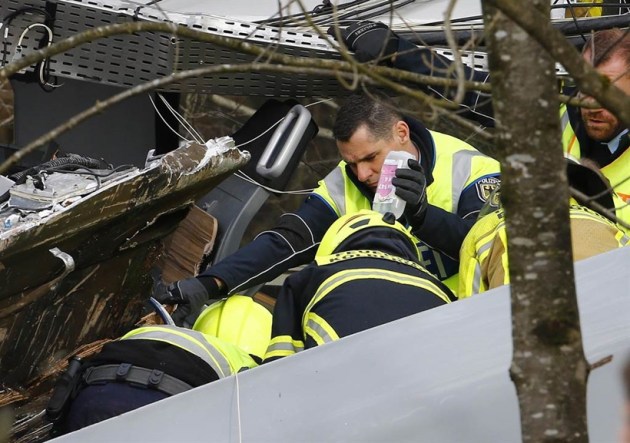 Germany train crash: Several killed in Bavarian town of Bad Aibling ...