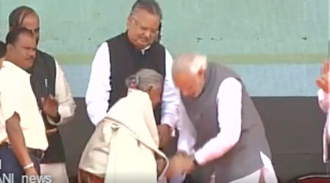 PM Modi lauds 104-yr-old woman who sold her goats to build toilet ...