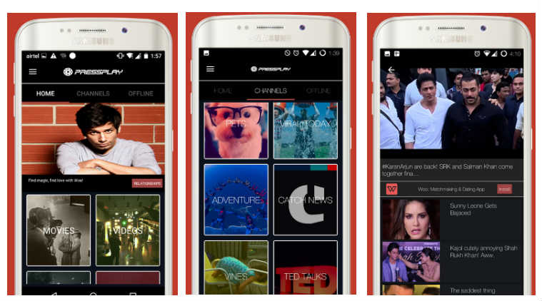 PressPlay TV: Now watch movies on your phone in certain trains ...