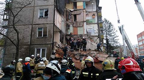 Seven dead as gas blast in Russia collapses building | World News - The ...