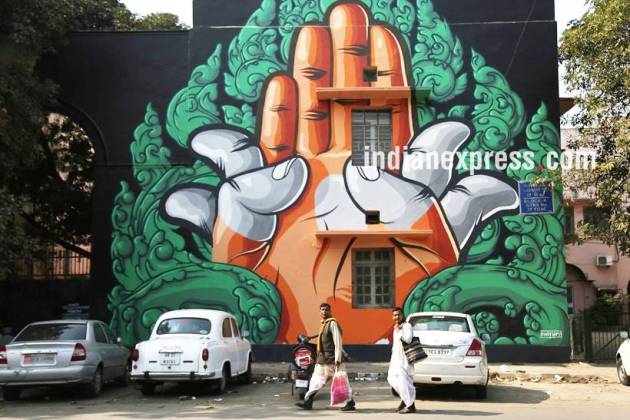 India St+ Art Festival: The beautifully painted walls of Delhi ...