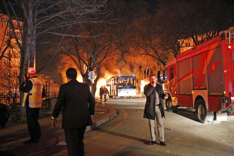 Turkey blast: Car bomb rips through Ankara killing at least 28, several ...