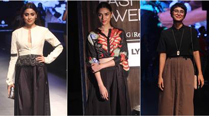 Aditi, Shriya, Kirao Rao at Lakme Fashion Week | Entertainment Gallery ...