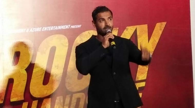 John Abraham unveils Rocky Handsome: I will always remain an underdog ...