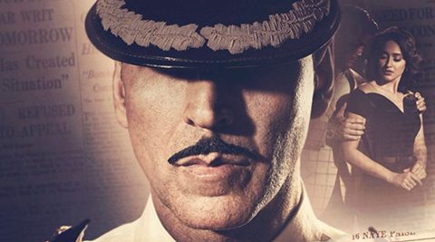 Akshay Kumar reveals the first poster of Rustom on Twitter | Bollywood ...