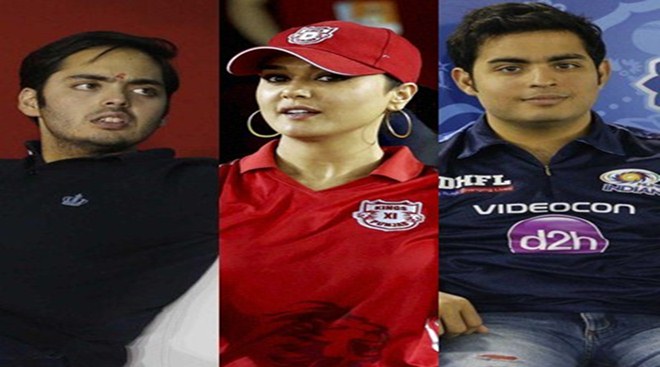IPL 2016: Anant, Akash Ambani, Preity Zinta in stands; MI beat KXIP in ...