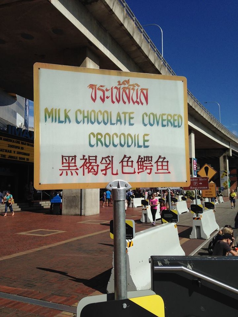 Signspotting in Sydney with the weirdest boards from across the world ...