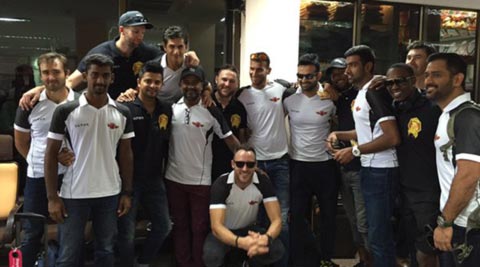 IPL 2016: Chennai Super Kings reunite for a picture in Rajkot | Cricket ...