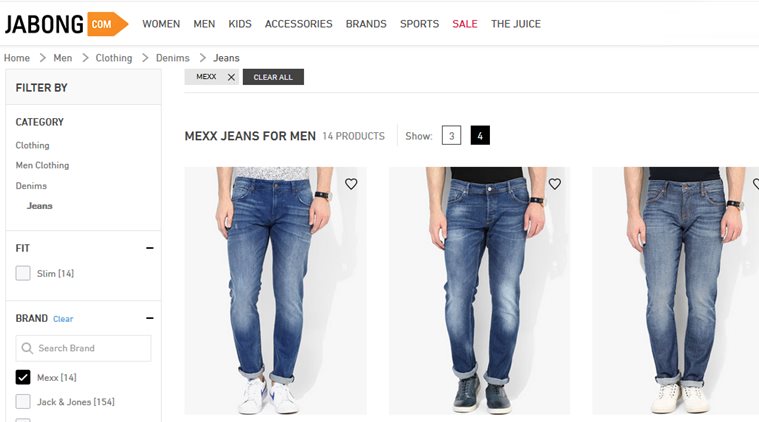 Jabong launches international fashion brand Mexx in India | Fashion ...