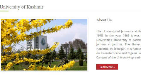 Kashmir University Ug Results 2016 Declared Kashmiruniversity Net