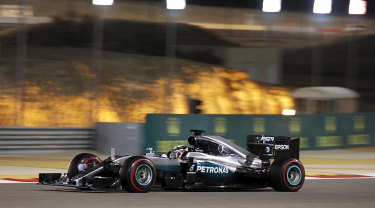 Bahrain Grand Prix: Record-breaking Lewis Hamilton takes pole position ...