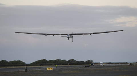 Solar plane begins second half of journey across the globe | World News ...
