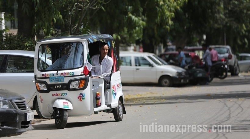 Guess what the Mexican Ambassador’s favourite ride to work is ...