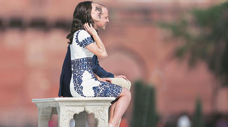 24 years on, Will, Kate wowed by Taj Mahal, pose on ‘Diana bench ...