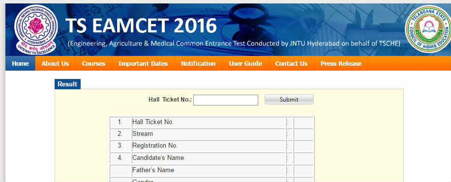 Telangana TS EAMCET 2016 result declared @tseamcet.in | Education News - The Indian Express