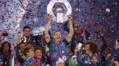 Zlatan Ibrahimovic bids farewell to PSG with scoring record | Football ...