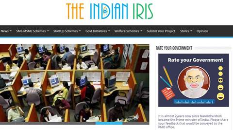The Indian Iris, a unique startup that keeps an eye on govt schemes ...