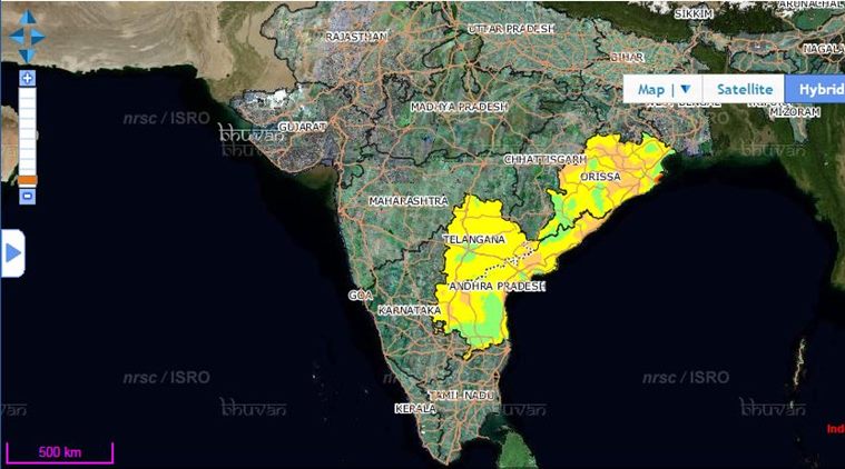 This is how ISRO is mapping the heatwave in South India | India News ...