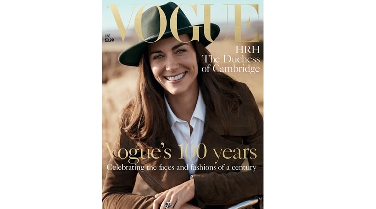 Cover star: Duchess Kate Middleton poses for British edition of Vogue ...