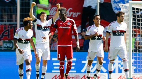 Bayern Munich secure record fourth straight Bundesliga title | Football ...