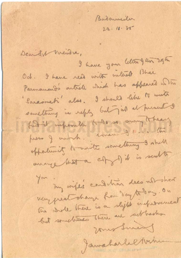 Here’s what Nehru said when asked if rumours of his second marriage ...