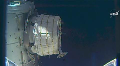 NASA successfully inflates new experimental room at the ISS ...