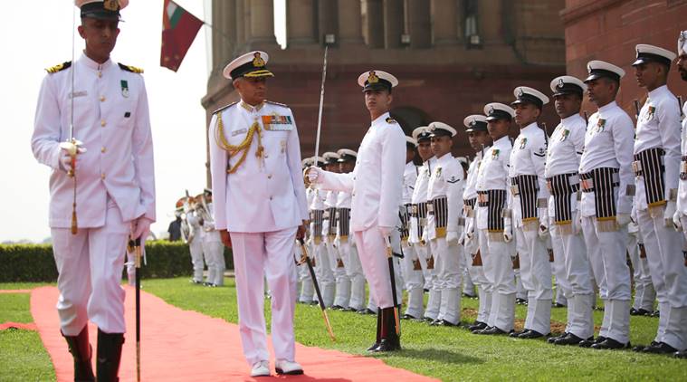 Admiral Lanba takes over as new Chief of Naval Staff | India News - The ...