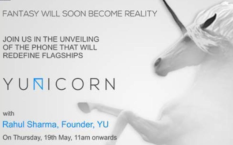 Micromax YU Yunicorn launch set for May 19; will be the new flagship ...