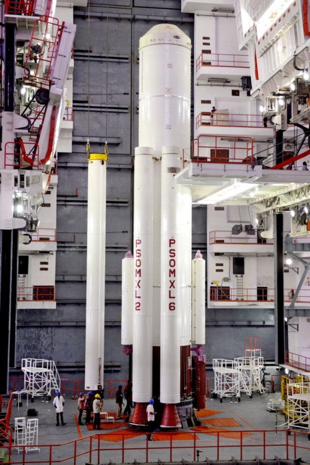 ISRO’s historic launch: PSLV C-34 with 20 satellites lifts off from ...