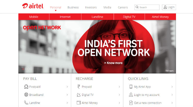 Airtel’s Open Network will show network coverage quality across India ...