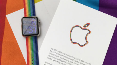 LGBT Pride Parade: Apple gifts limited edition rainbow-coloured watch ...