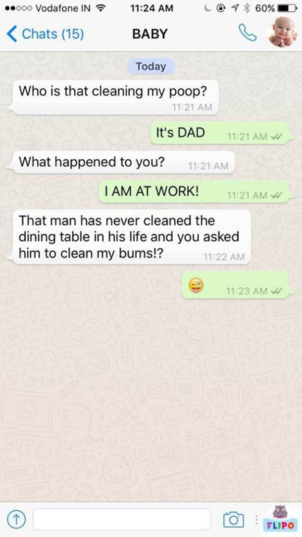 15 baby-mom WhatsApp conversations that’ll leave you in splits ...
