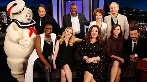 Old and new Ghostbusters cast come together for photo | Hollywood News ...