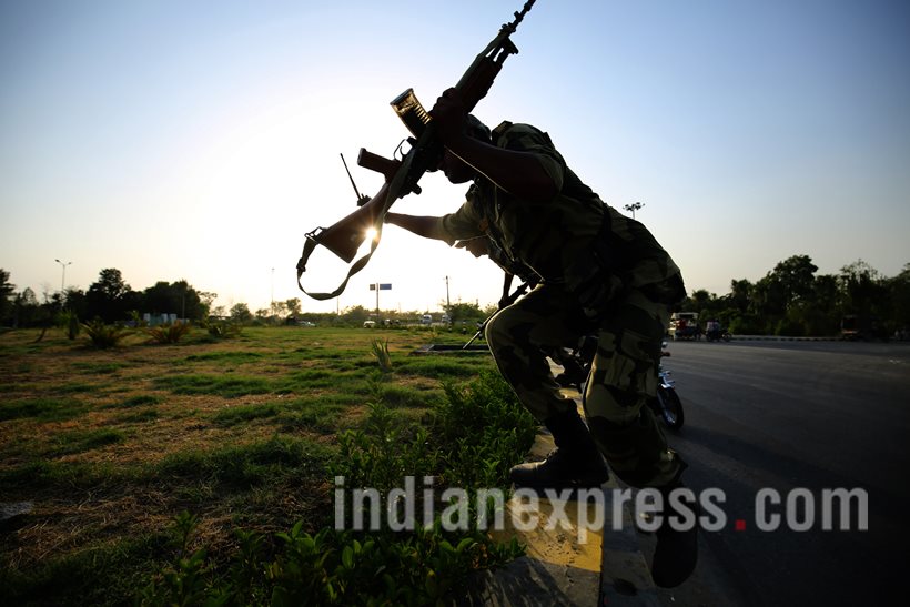 Jat quota stir: Haryana under massive security blanket | Picture ...