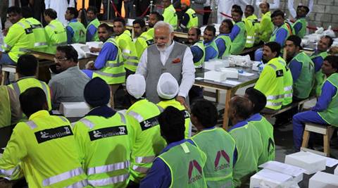 Will take up problems faced by Indian workers in Qatar: PM Modi | India ...