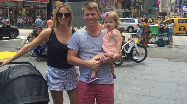 David Warner spends quality time with daughters and wife in New York ...