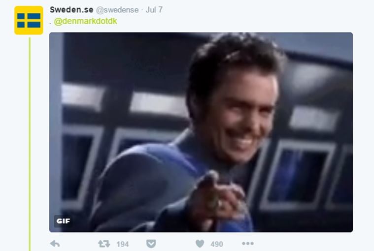 Sweden and Denmark were at war! On Twitter; and it’s hilarious ...