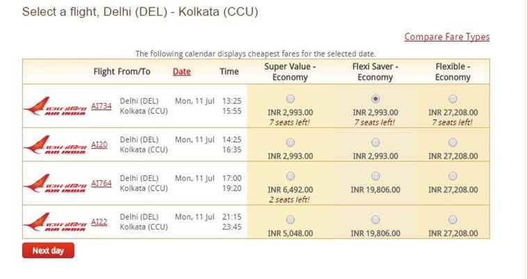 Here is how to get your Air India ticket at Rajdhani fares | Business ...