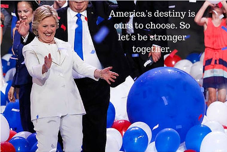 Hillary Clinton speaks at DNC: ‘America’s destiny is ours to choose ...