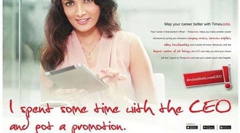 This ad featuring a girl who got promoted because she ‘spent some time ...