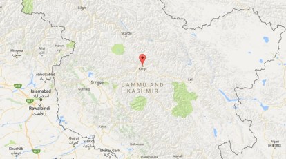 Kargil Map Govt Releases Maps Of UTs Of J&K, Ladakh; Map Of India
