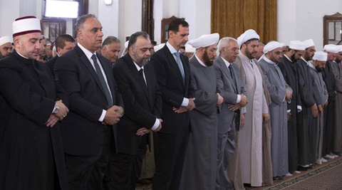 Syria: President Assad makes rare appearance outside capital for Eid ...