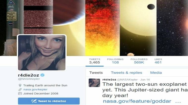 NASA Kepler Twitter account hacked, tweets lewd image | Technology News ...