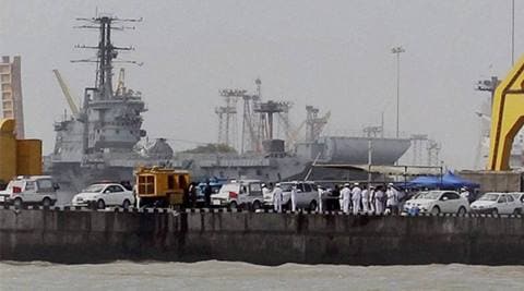 Mumbai: Two Indian Navy security boats sink following fire at Naval ...