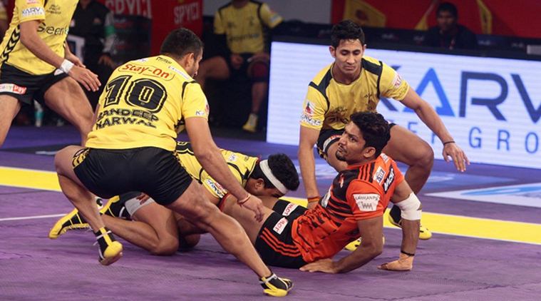 Pro Kabaddi League: Comfortable win for Telugu Titans over U Mumba 35 ...