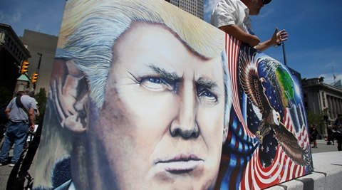The Trump show rolls into Cleveland convention | World News - The ...